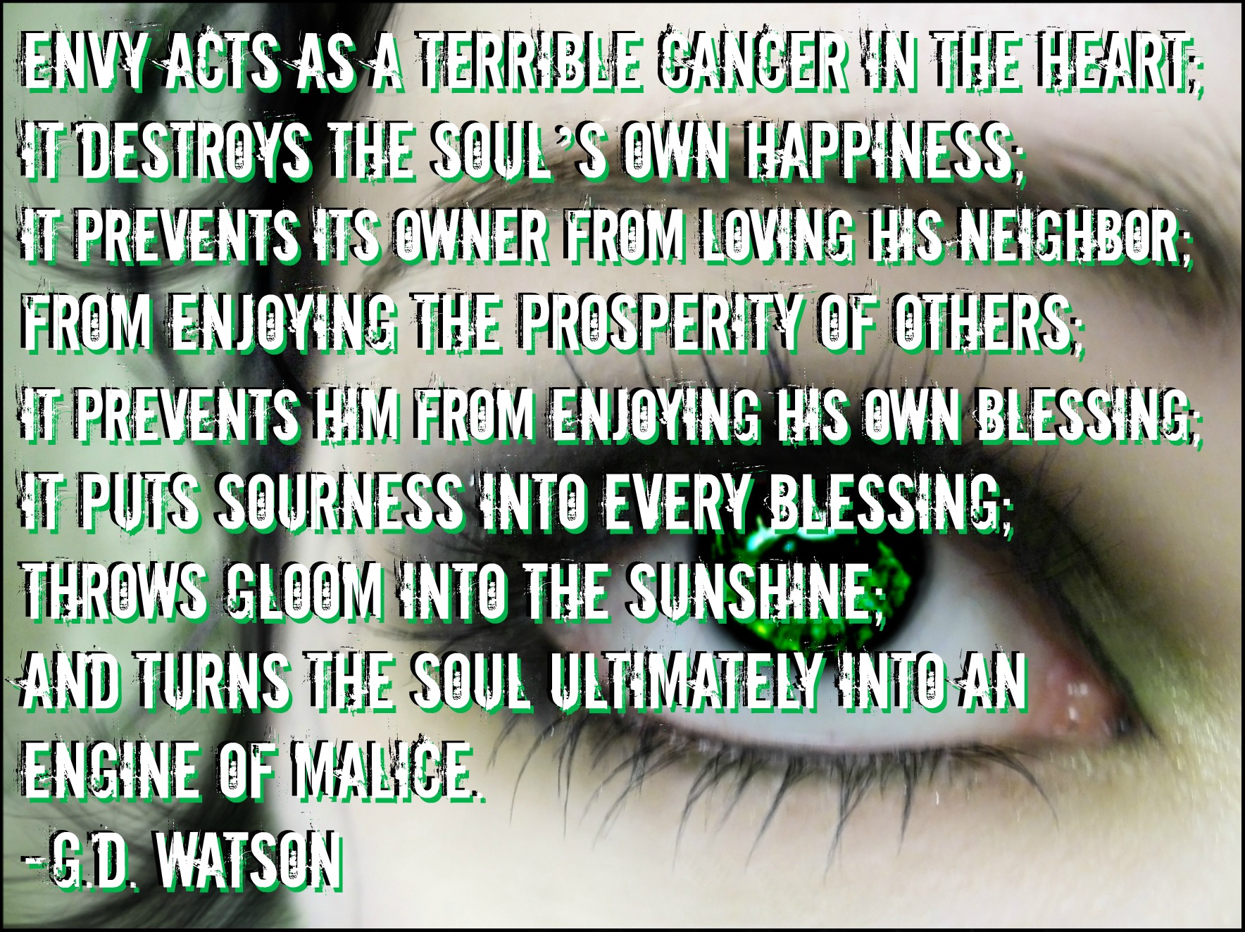 Envy, by G.D. Watson – Jawbone Digital